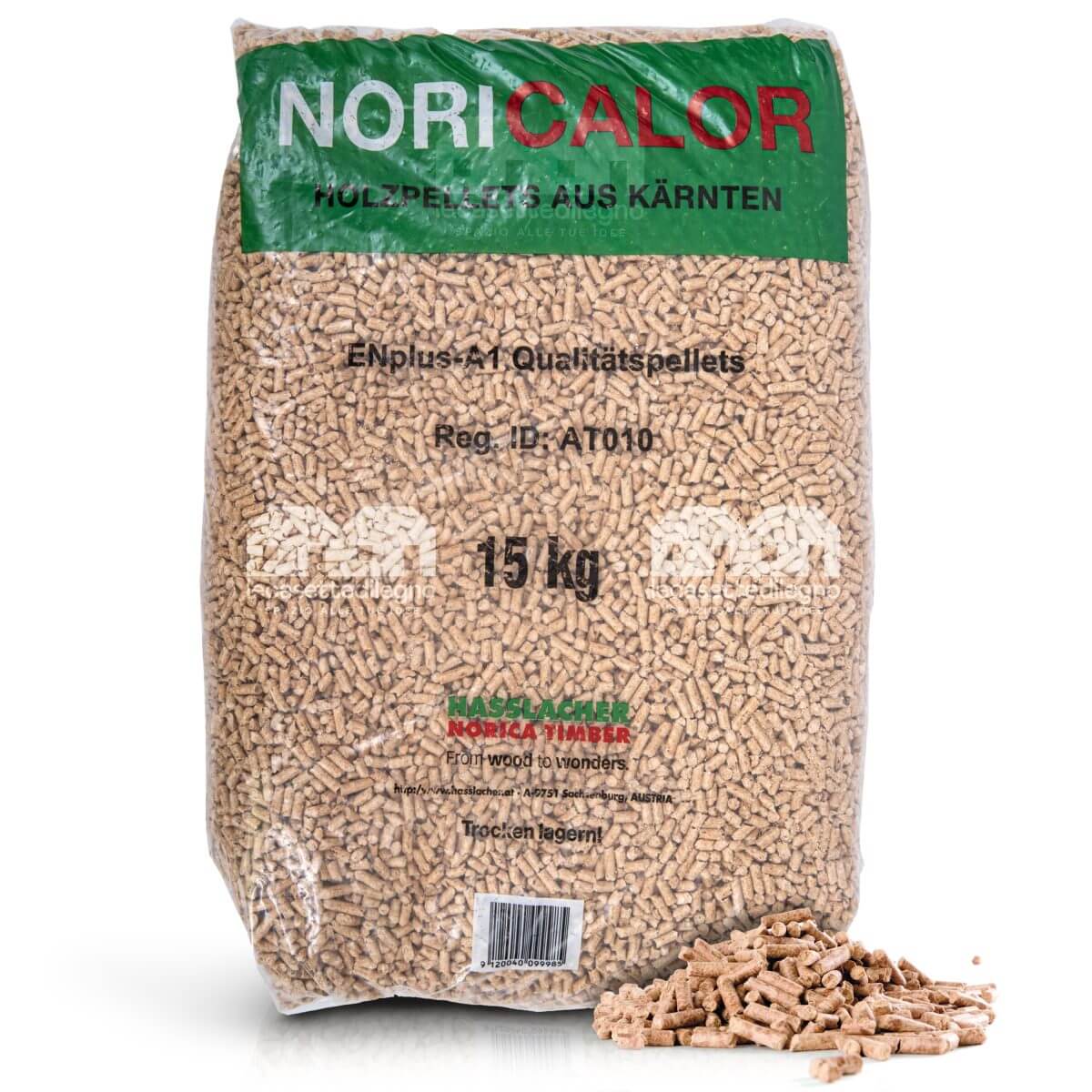 72 Sacchi Pellet Noricalor 100% made in AUSTRIA » Lecasettedilegno.it