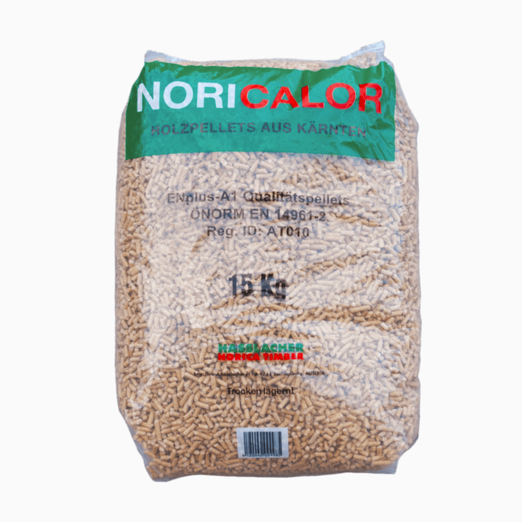 72 Sacchi Pellet Noricalor 100% made in AUSTRIA | Lecasettedilegno.it